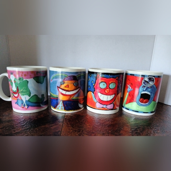 Chaleur | Dining | Chaleur Jeff Ringer Abstract Pop Art Whimsical ...